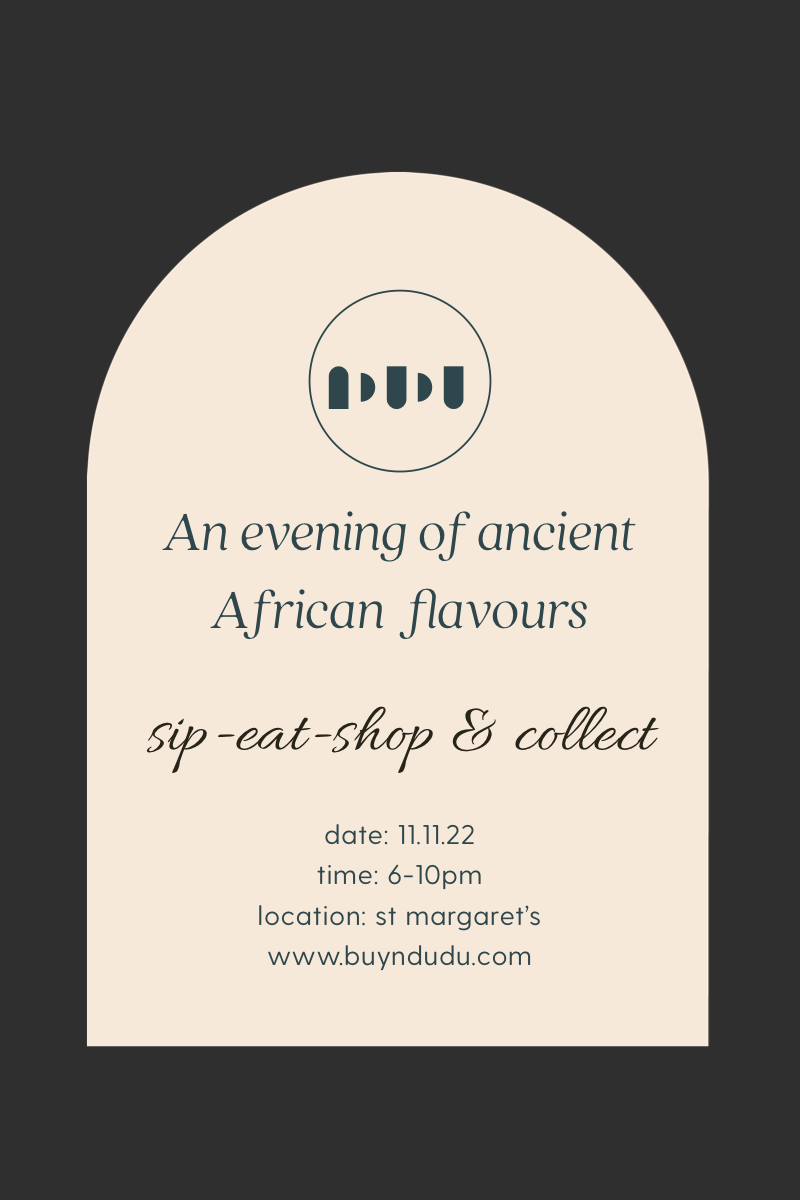 An evening of Ancient African Flavours with Chef Fafa – FAFA GILBERT