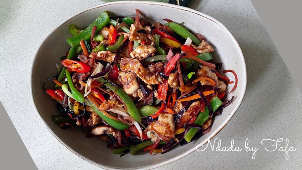 QUICK AND EASY CHICKEN STIR FRY RECIPE – FAFA GILBERT