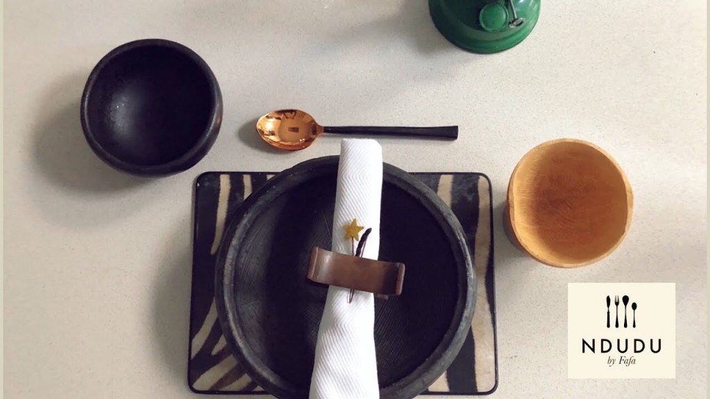 INSPIRING AFRICAN TABLE SETTING IDEAS – FAFA GILBERT